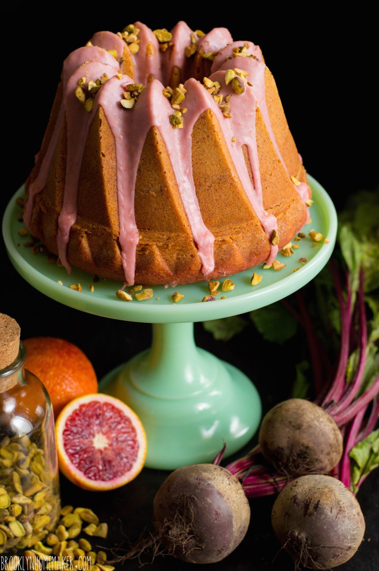 beet and blood orange bundt cake #bundtbakers | Brooklyn Homemaker